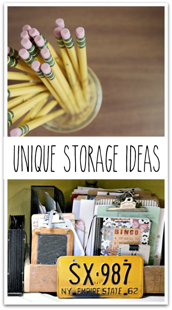 Unique Repurposed Storage Ideas