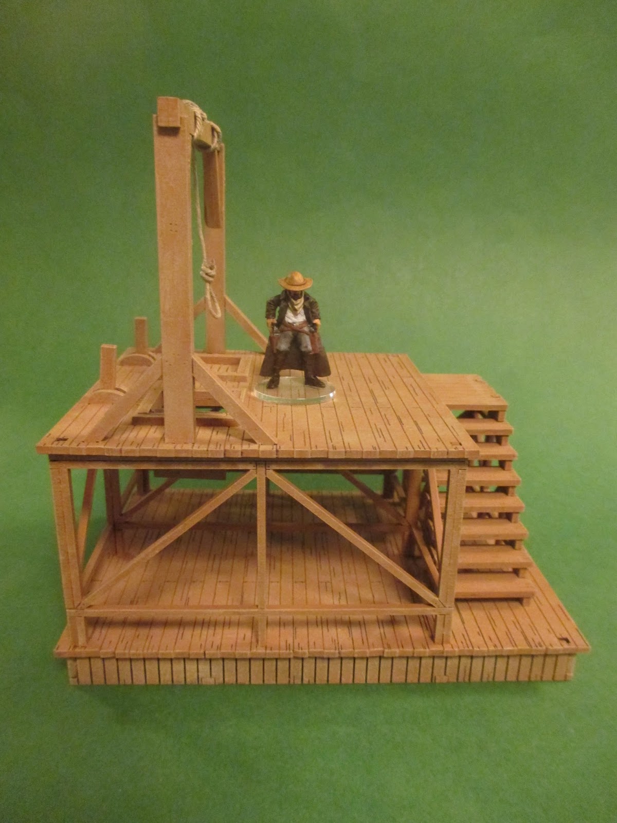 The Miniatures Man: Hangman’s Gallows from 4Ground