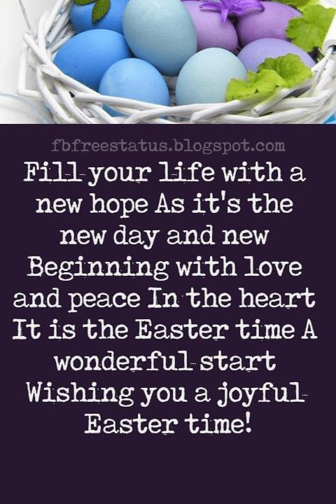 Easter Messages And Easter Wishes to Write in a Card