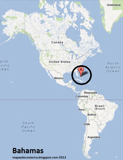 MAPAS DE: BAHAMAS, America