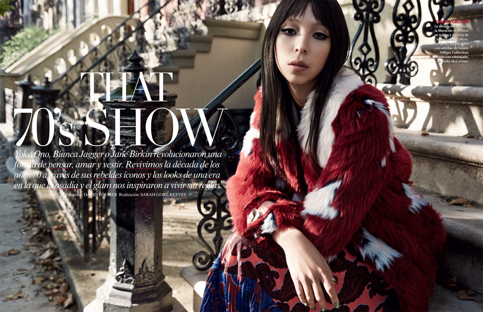 that 70's show: issa lish by david roemer for vogue mexico december ...