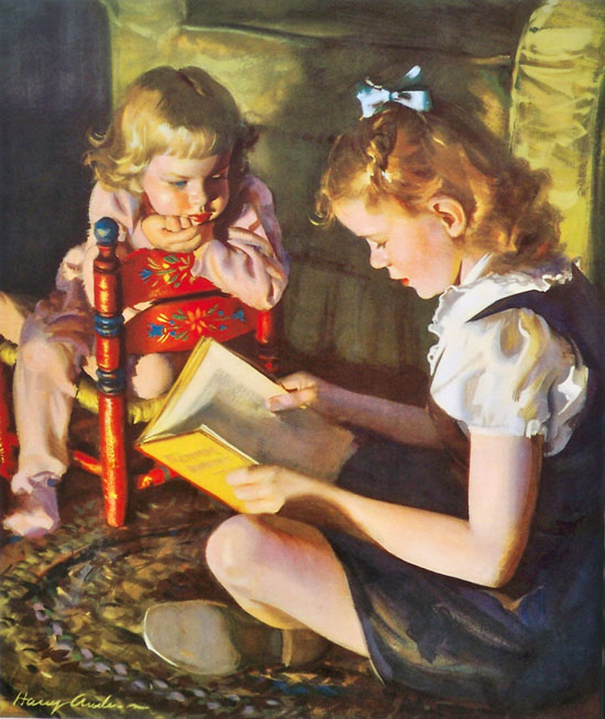 Pinturas del Illustrator Harry Anderson