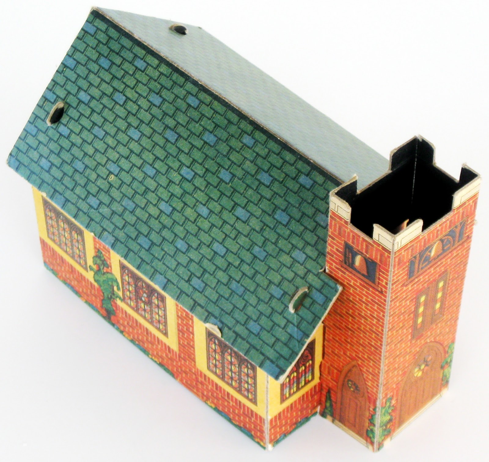 Toys and Stuff: Built-Rite #56-1 Church - Scans