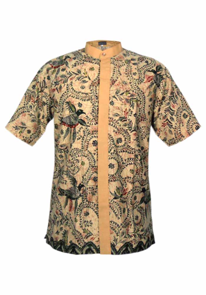 Busana Adat Bali: Baju Koko Batik Motif Ganggeng