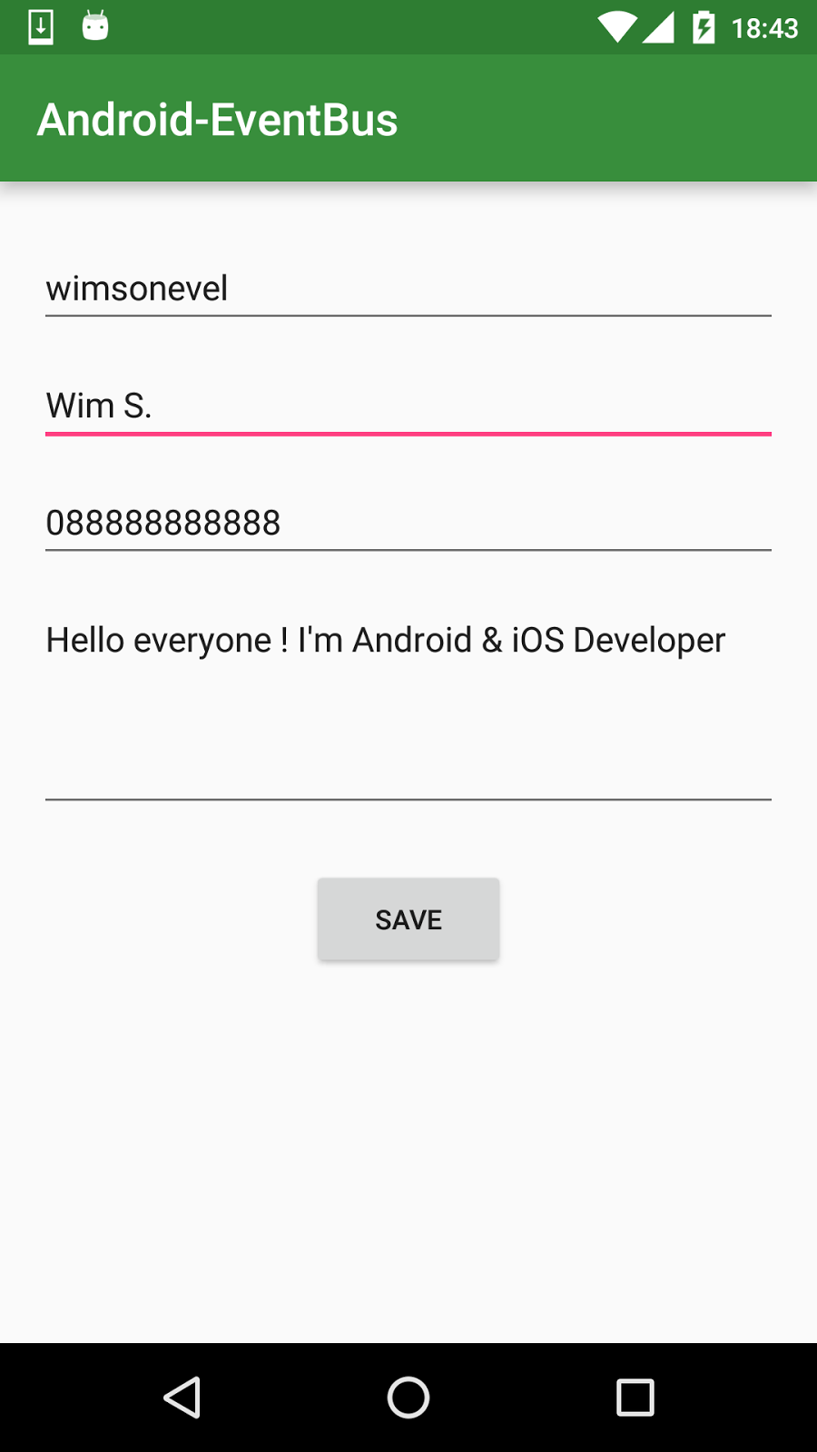 (Tutorial Android) Passing Object using Greenrobot EventBus - My Personal Blog