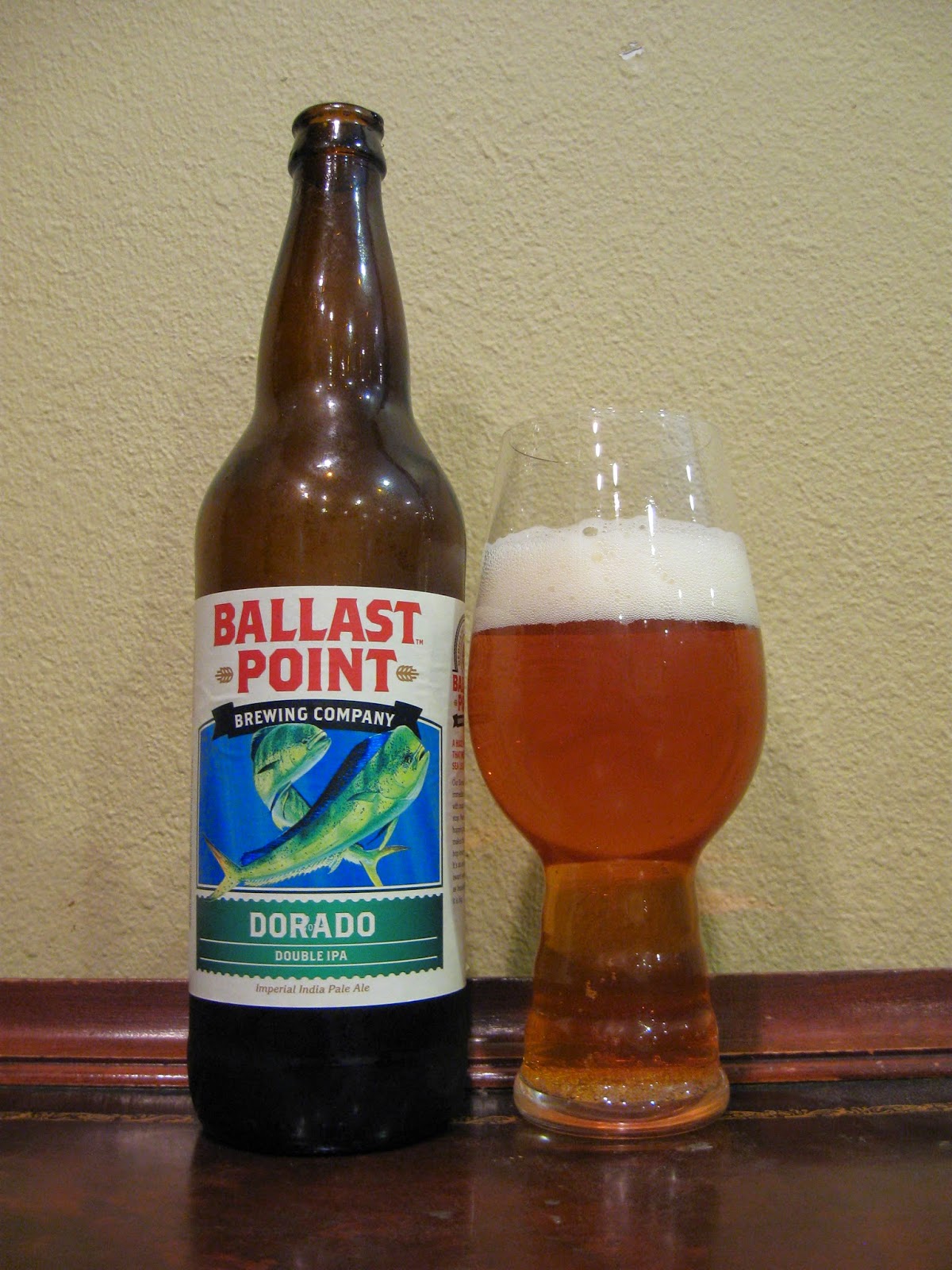 Doing Beer Justice: Ballast Point Dorado DIPA