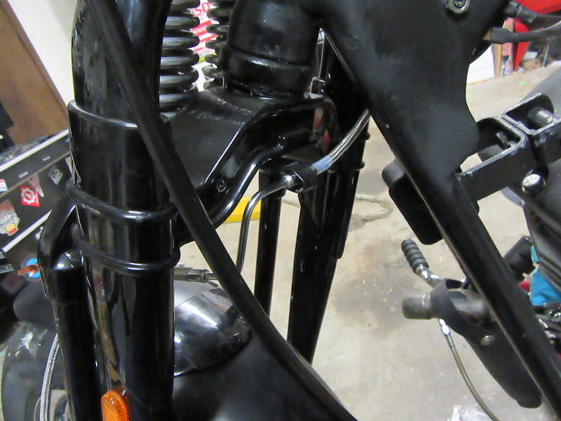 Tear it up, fix it, repeat: Front Brake Line for the Crossbones ...