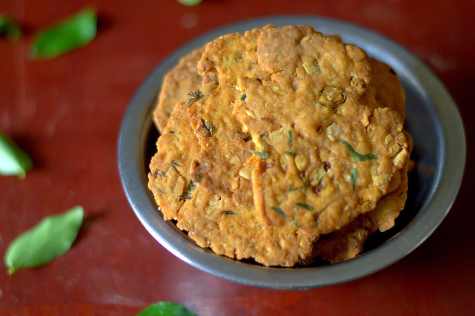 Cakes & More: Baked Nippattu - Savory Spicy Crackers(video recipe)