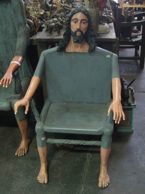 I Have Seen The Whole Of The Internet: Jesus Chair