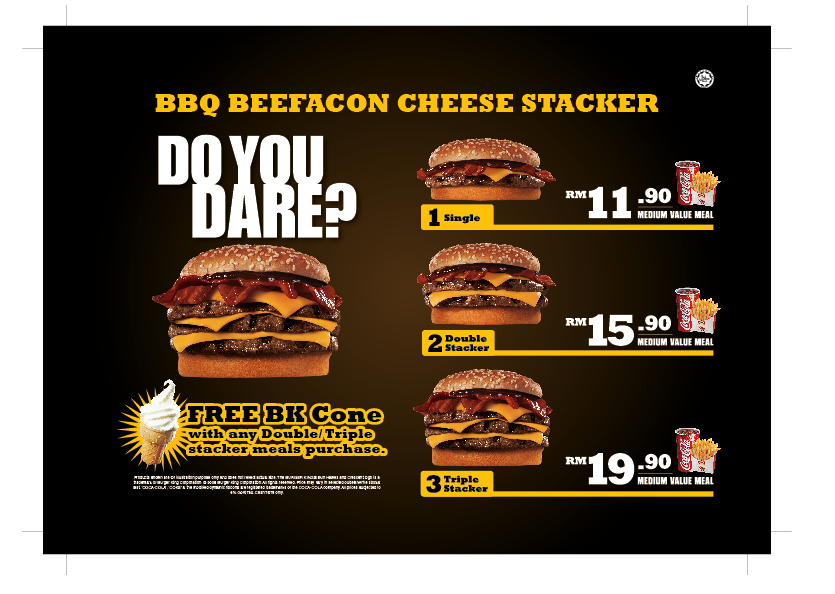 doggyjames says...: Burger King, Beefacon Cheese Stacker