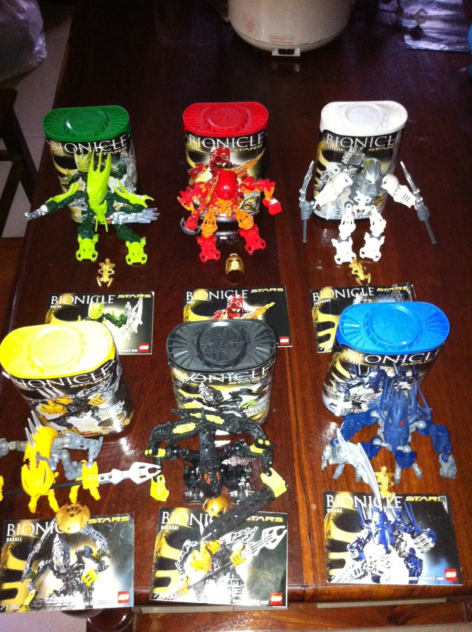 Ben's Blog: Bionicle Stars - Complete Set (Used) $60