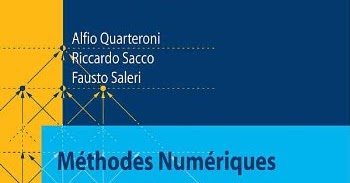 livre:Méthodes Numériques: Algorithmes, analyse et applications PDF - bibliothèque scientifique