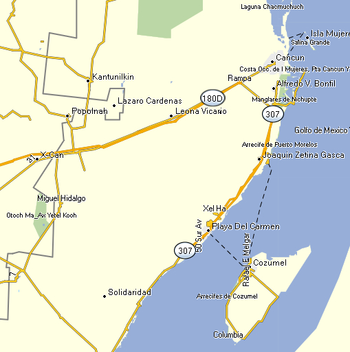 GPSTravelMaps.com: Mexico GPS Map