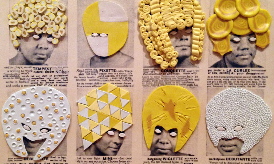 3D Materials and Concepts: Ellen Gallagher, Artist, b. USA 1965