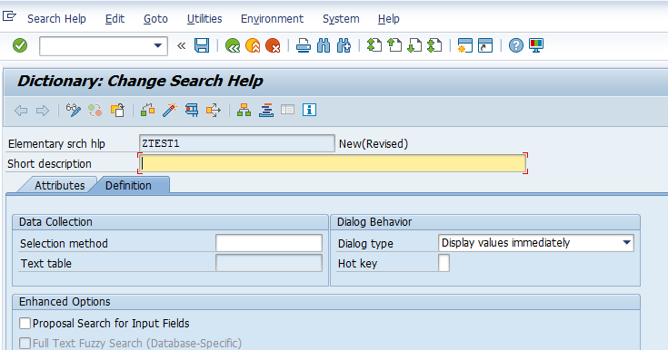 ABAP : ABAP – Search Help