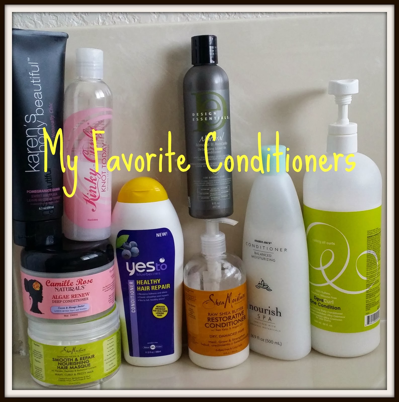 CRYSTAL'S CURLS: My Favorite Conditioners