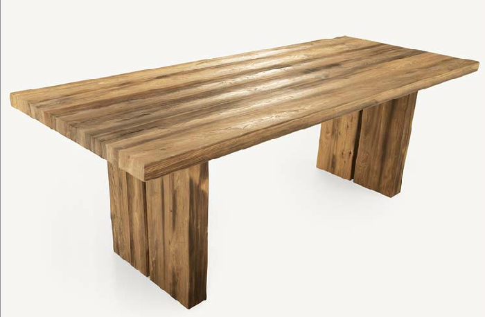Seaseight Design Blog: DESIGN // RAW WOOD TABLE