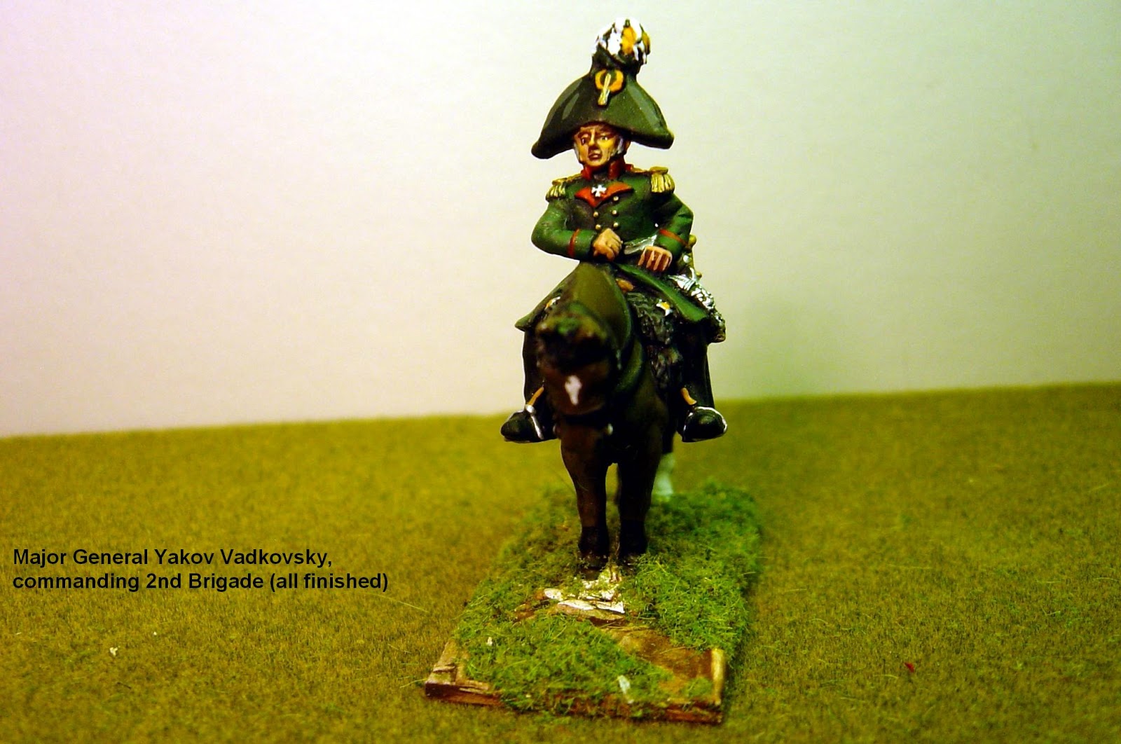 Painting Wargames Figures: Napoleonic Russian Generals