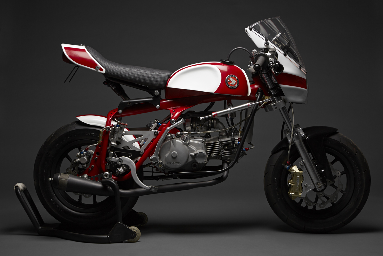 OddBike: David Morales' Honda 50 Magnum - Man-Sized Mini
