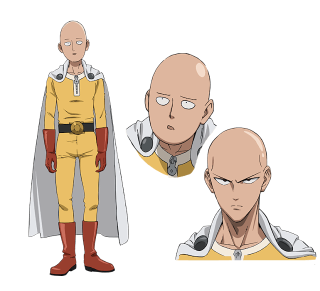 Saitama The Main Character in One Punch Man - One Punch Man Hero
