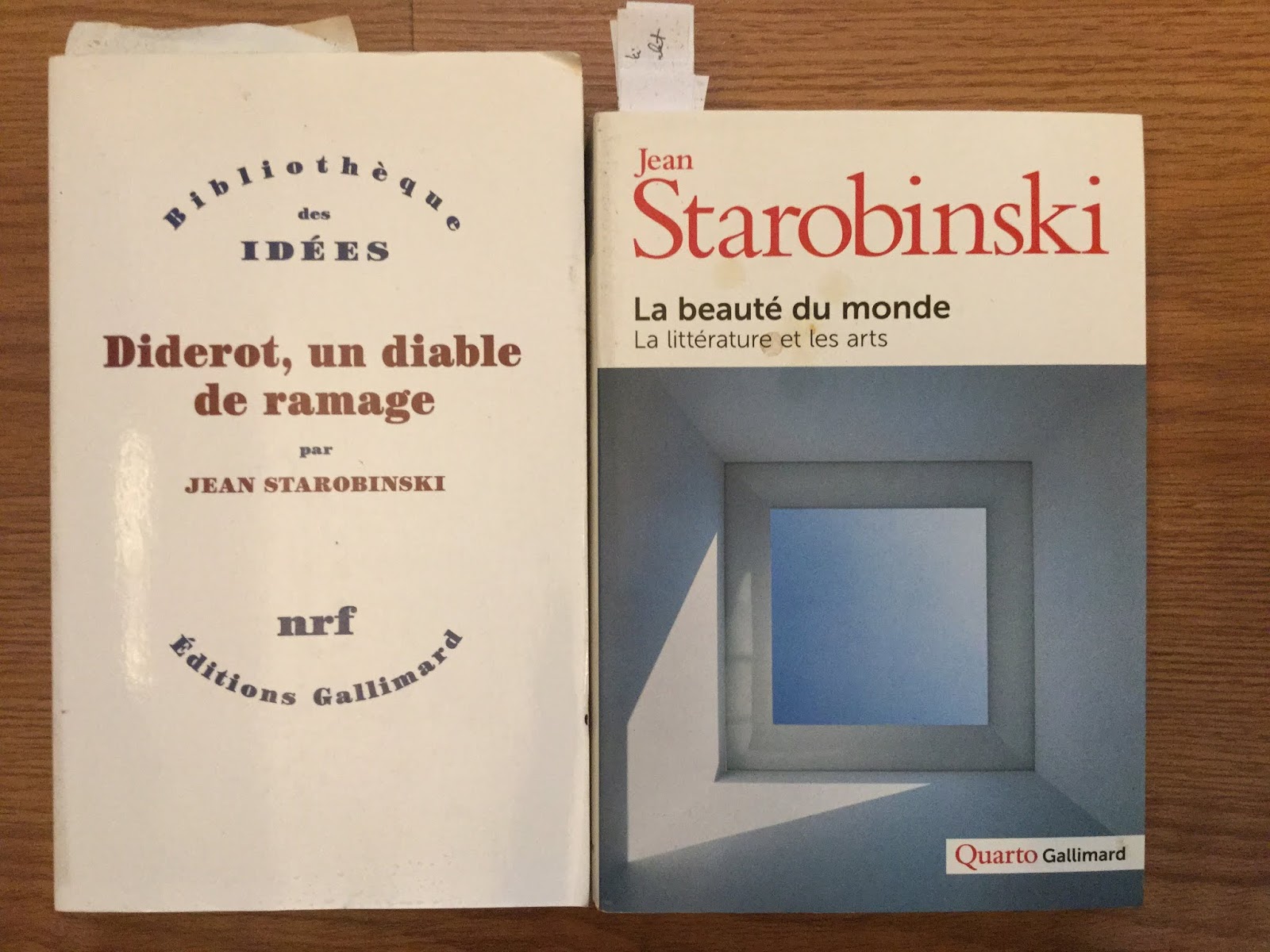 Nhị Linh: Jean Starobinski và Jean-Pierre Richard