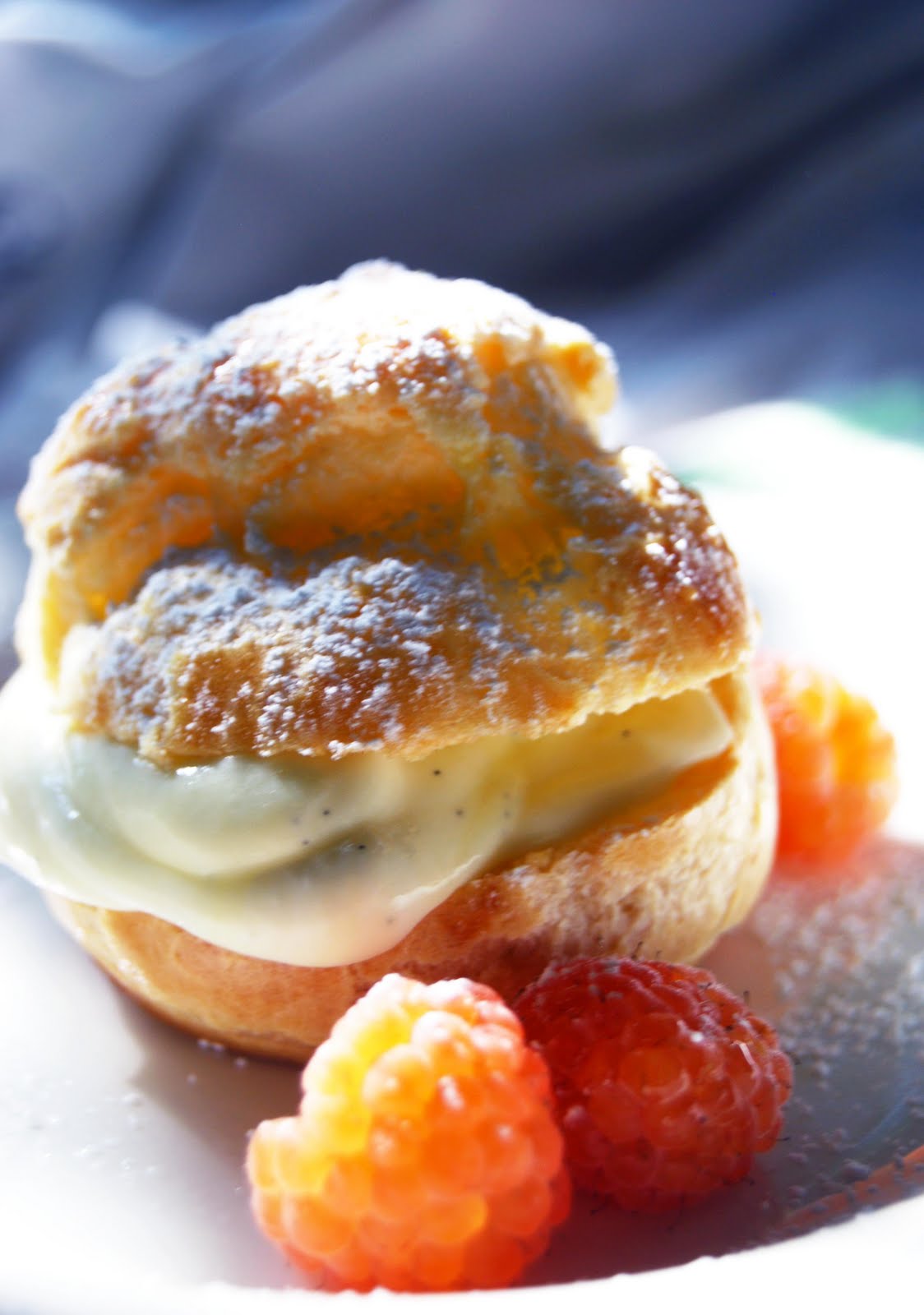 good morning grace.: cream puffs