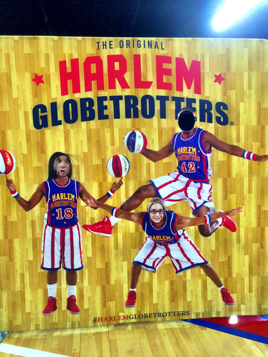 Evan and Lauren's Cool Blog: 3/3/17: Harlem Globetrotters Magic Pass ...