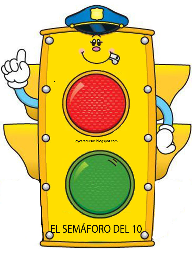 RECURSOS DE EDUCACIÓN INFANTIL: EL SEMÁFORO DEL 10