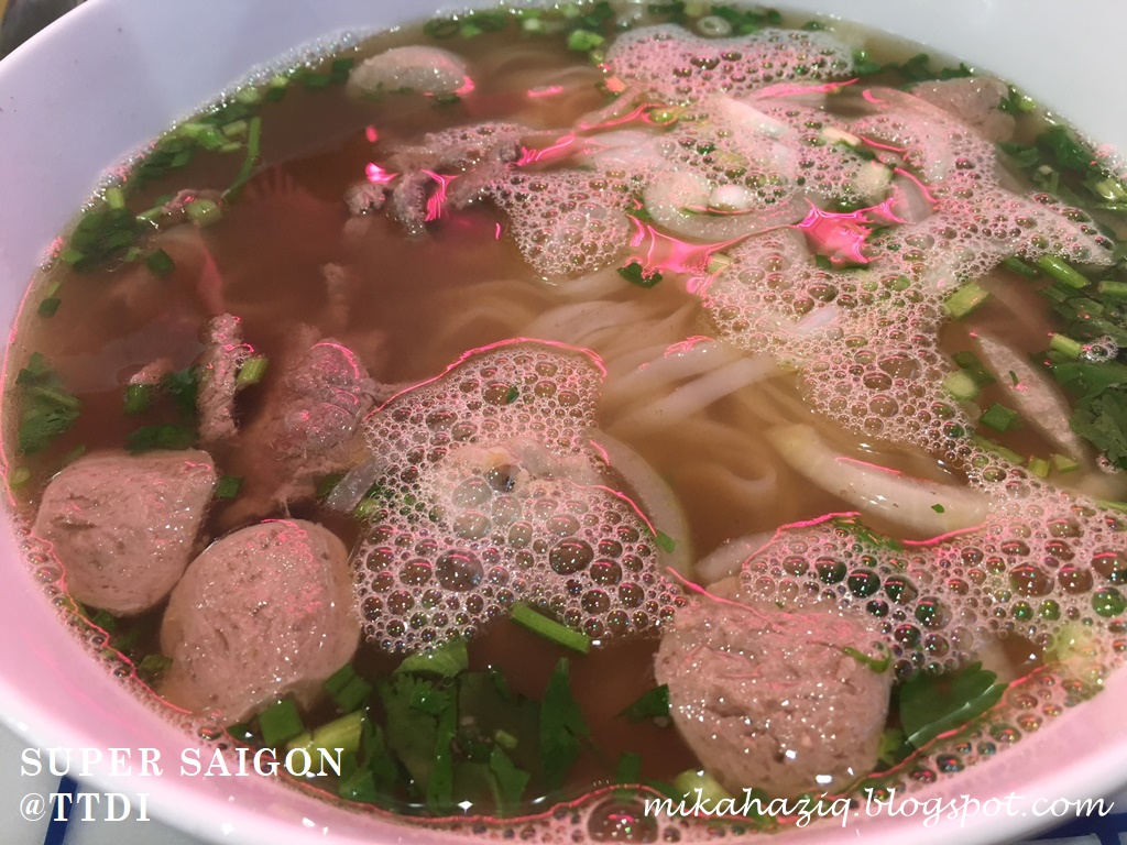 mikahaziq: Halal Pho in KL - Super Saigon @ TTDI