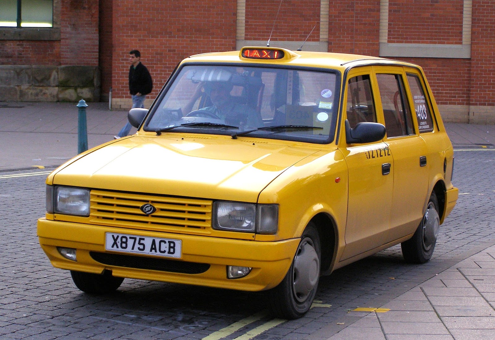 The traveler's drawer: DERBY (England). Taxi