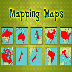 Mapping Maps (Geography Educational Quiz Game)