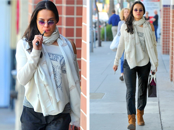 Michelle Rodriguez Was Spotted on a Solo Outing after long Getting Away ...