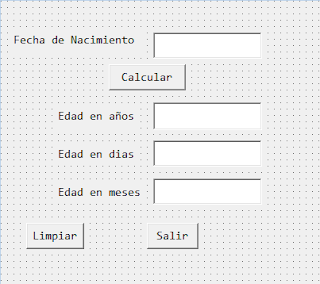 Calcular la edad en dias, meses y años en Visual Basic: Calcular la ...