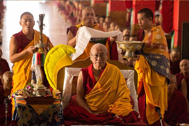 His Eminence 7th Kyabje Yongzin Ling Choktrul Rinpoches Geshe ...