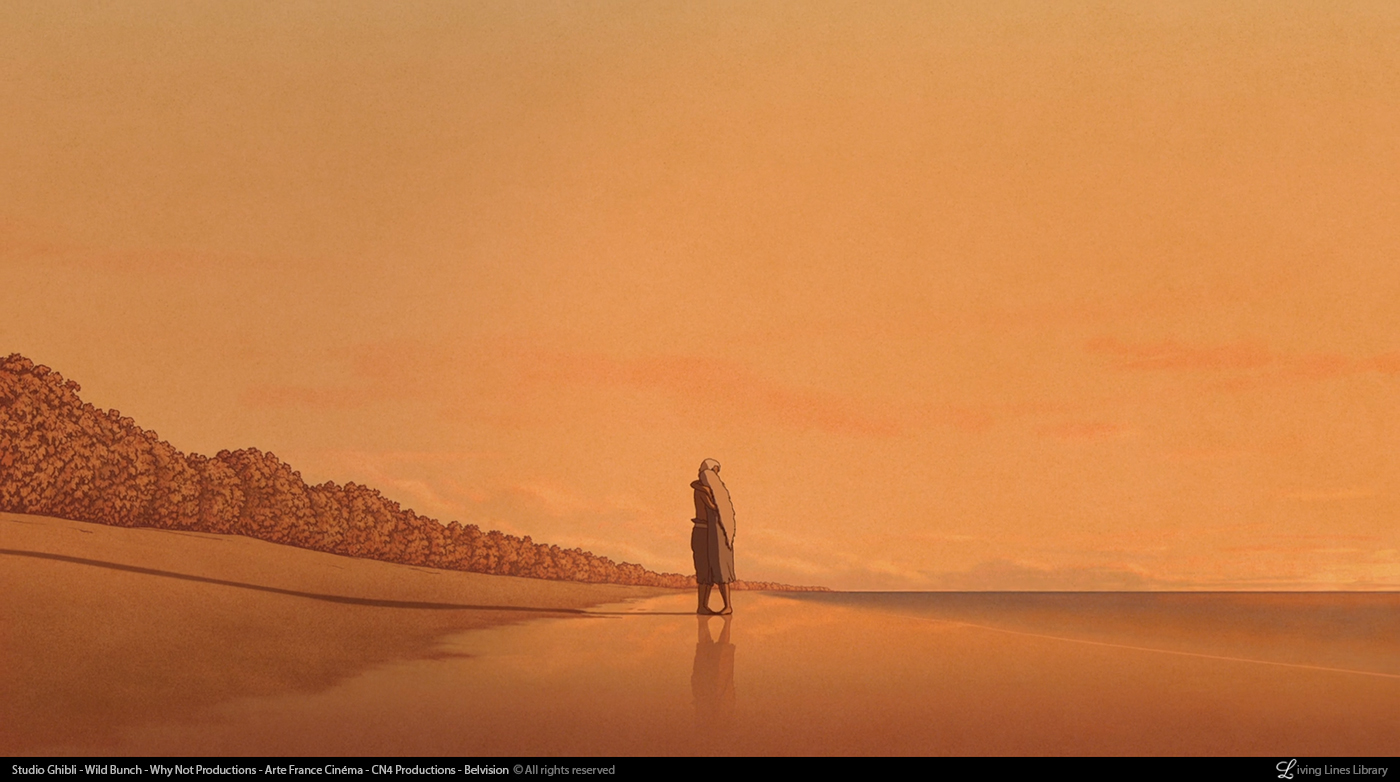 Living Lines Library: The Red Turtle (2016) - Backgrounds