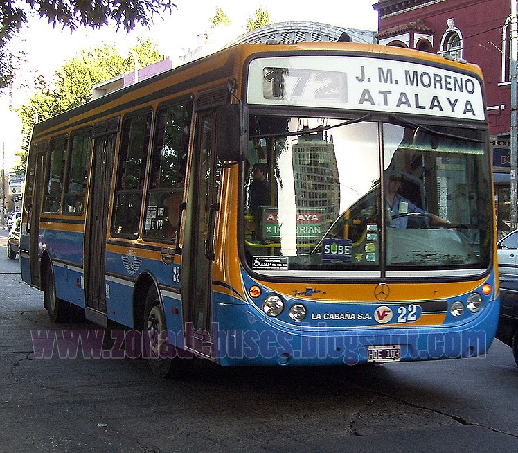 Colectibus - Zona de Buses: LINEA 172
