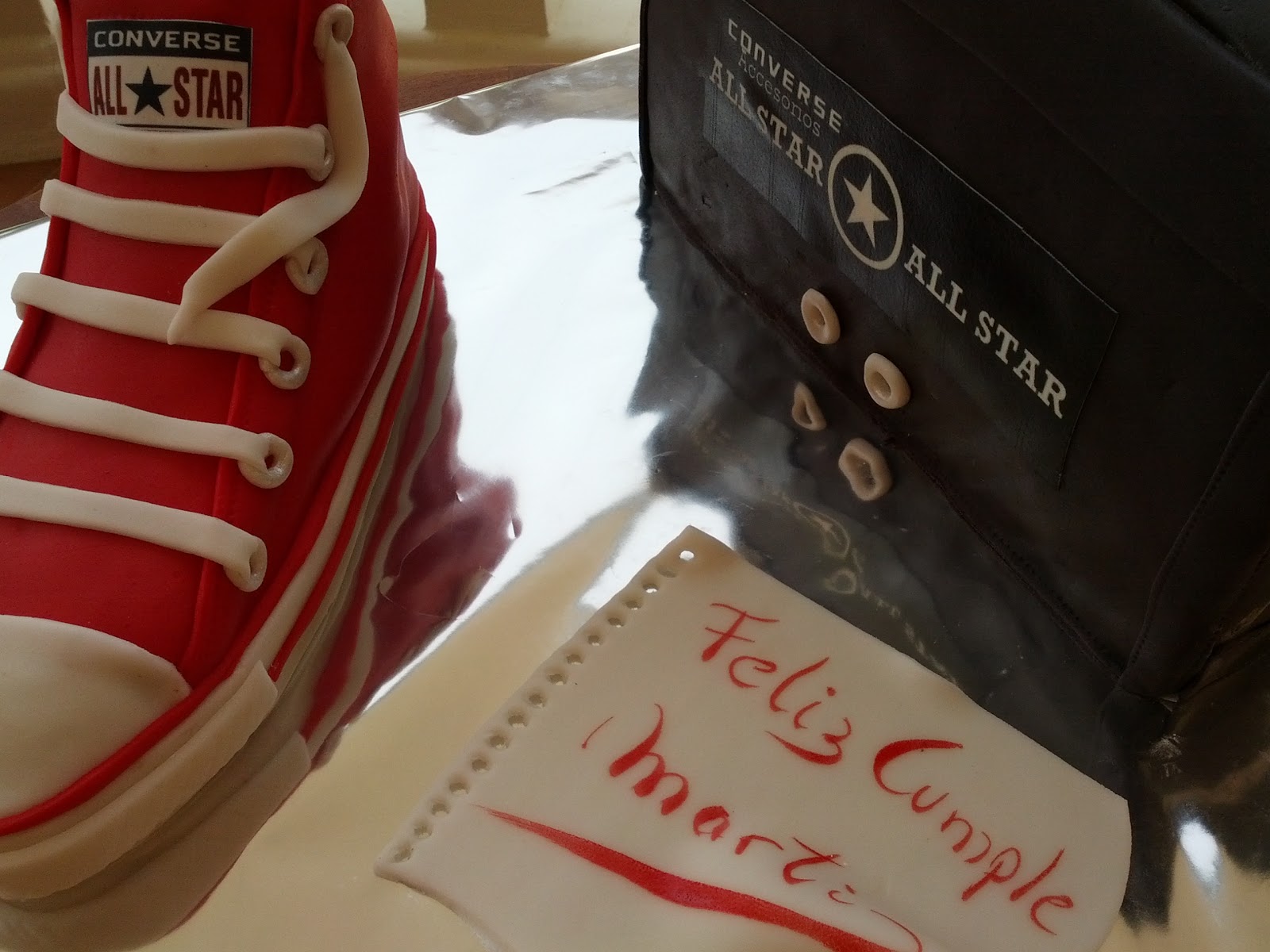 Sabores con encanto: Tarta Converse - All Star Cake