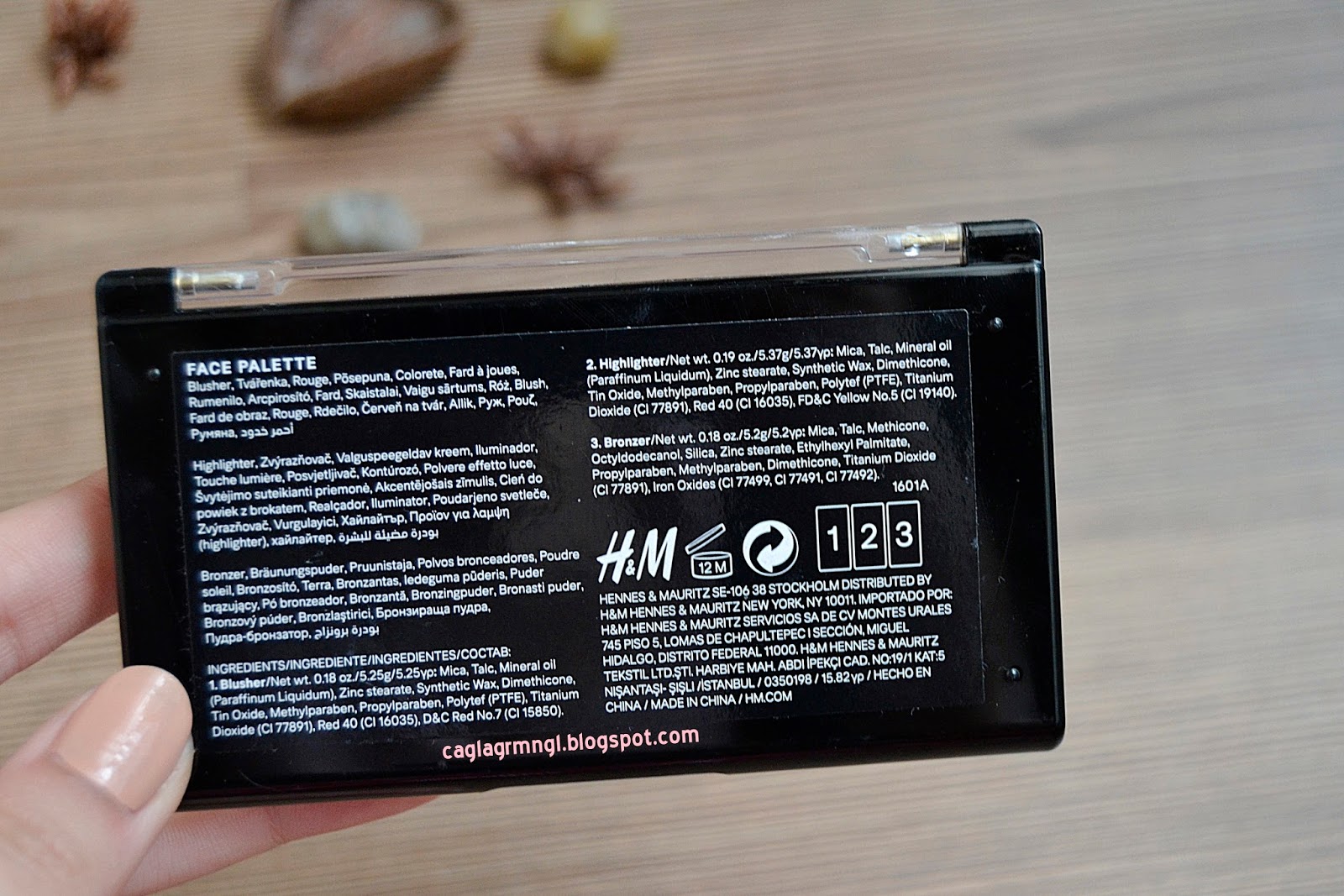 H&M Face Palette İnceleme - Cagla Görmenoglu