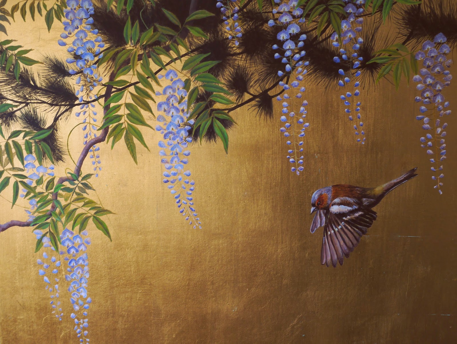 Ruth Winding: Detail from new work- for Drang Gallery, Padstow