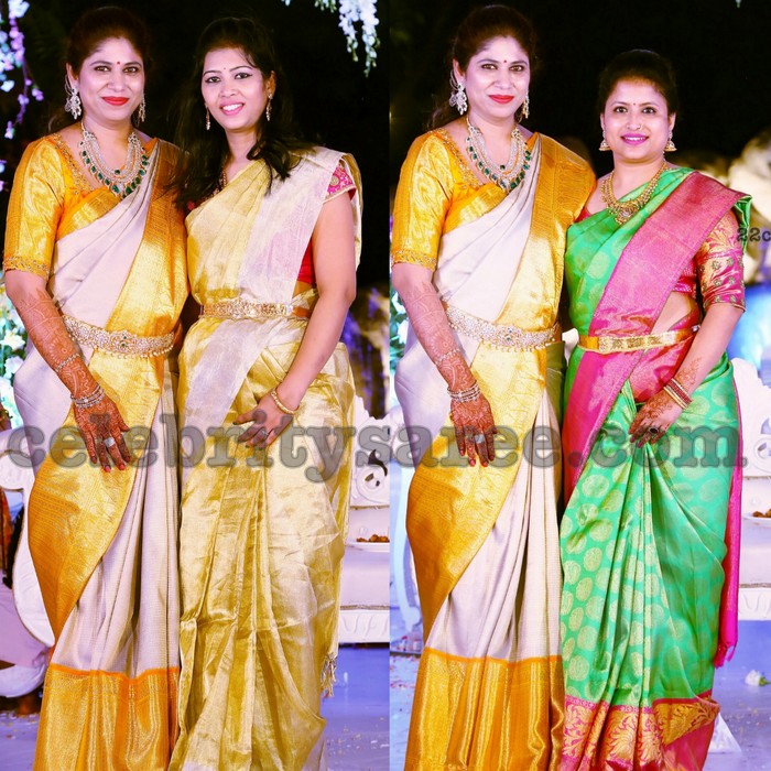Swetha Reddy off White Saree - Saree Blouse Patterns
