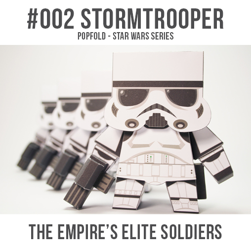 Star Wars Stormtrooper Papercraft Popfold | Papercraft Paradise ...