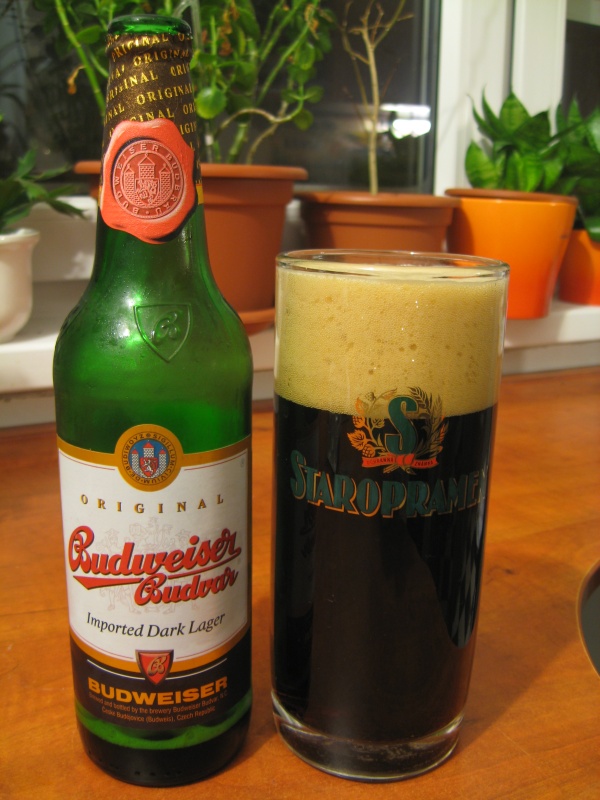 Sörök bemutatója, tesztje: Budweiser Budvar Tmavý Ležák (Dark Lager) 4.7%