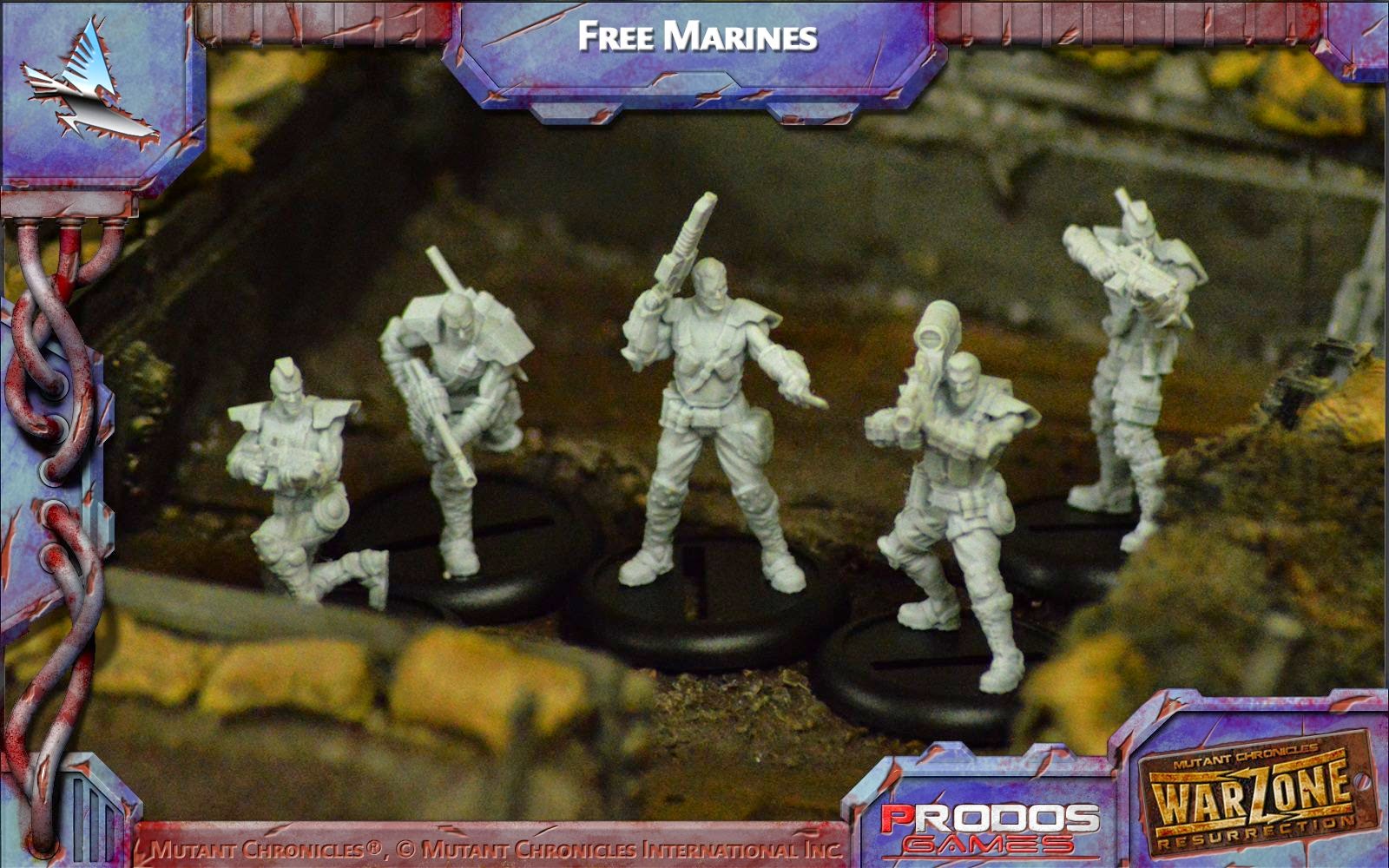 Tabletop Fix: Prodos Games - New Warzone Resurrection Releases