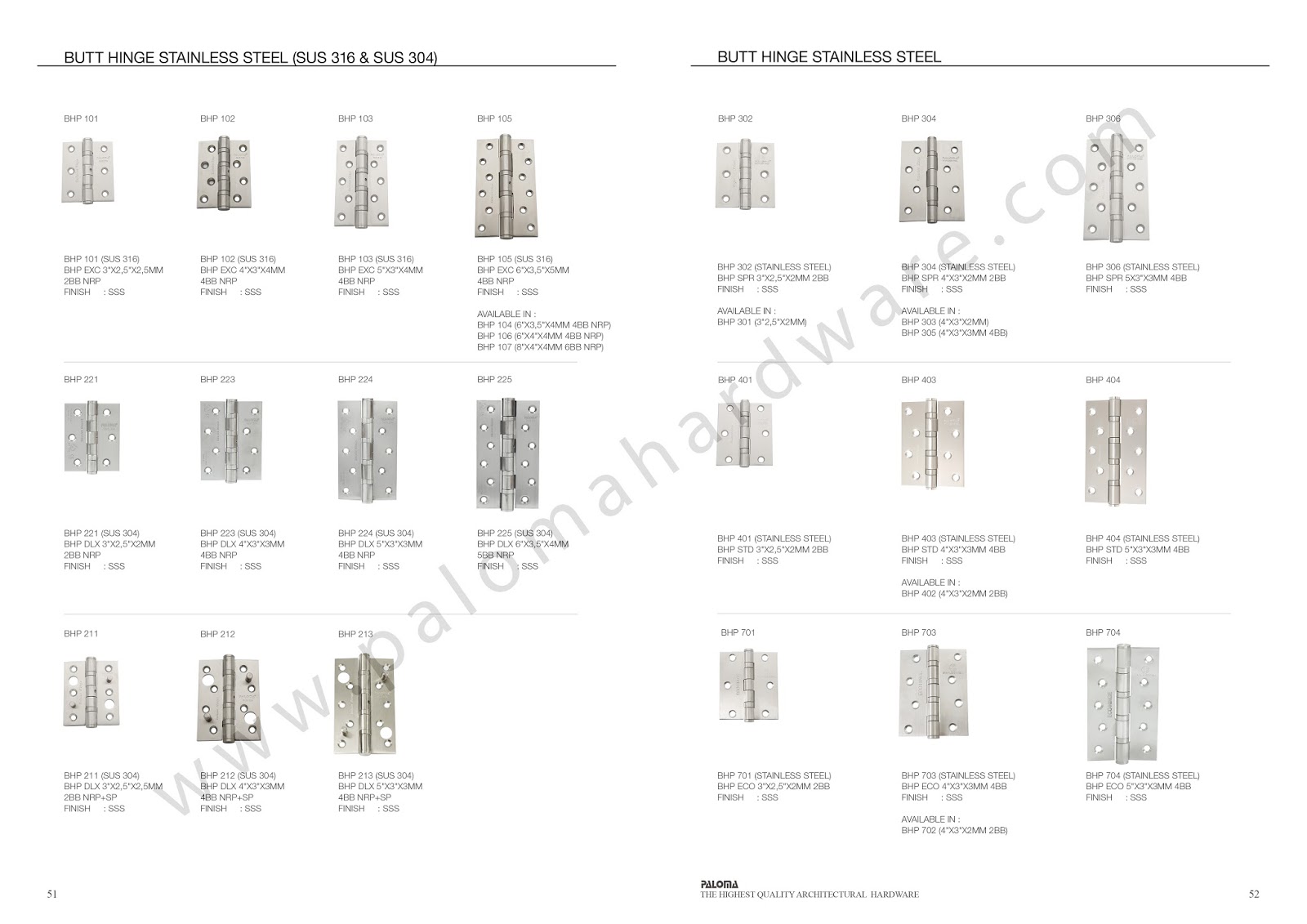 Paloma Hardware Official Blog: PALOMA: Produk Kunci, Handle, Engsel dan ...