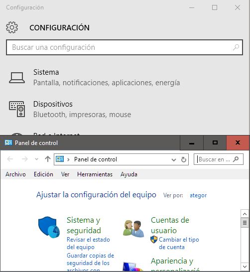 Cómo entrar al Panel de Control de Windows 10 y las diferencias con ...