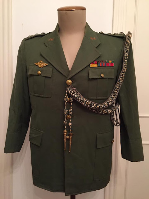 Brazilian Army Officer Coat - WW2 U.S. Bronze Star Medal winner
