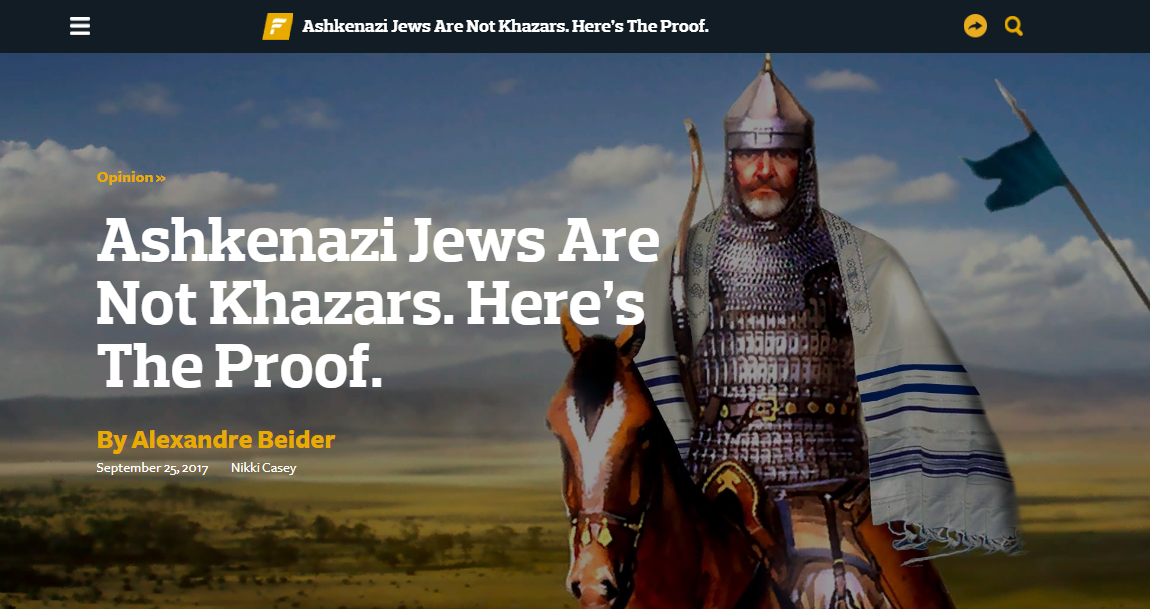 Safed-Tzfat-Zefat: Los judíos asquenazíes no son kázaros. Aquí están ...