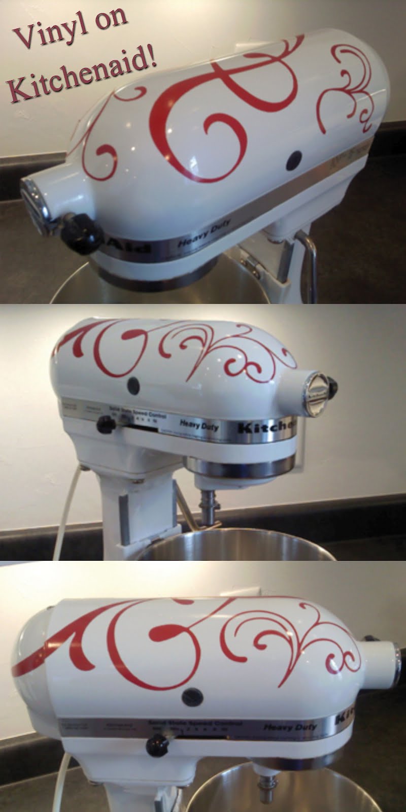 Vinyl Expressions : Kitchenaid Swirls