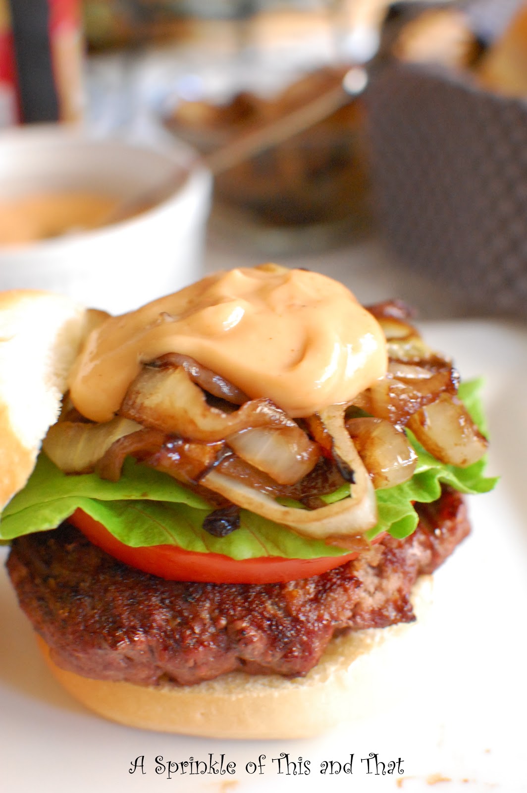 A Sprinkle of This and That: Pub Burger