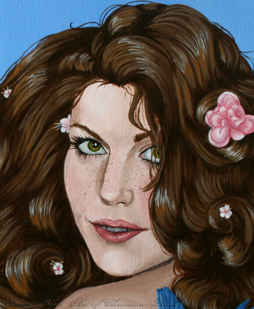 Plantie's: "Blossom's Promise: Blue Bird" Painting is complete!